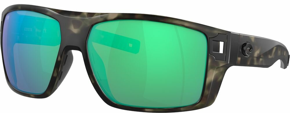 Costa Del Mar Поляризационные очки Costa Del Mar Diego 580 GLS Wetlands Green Mirror