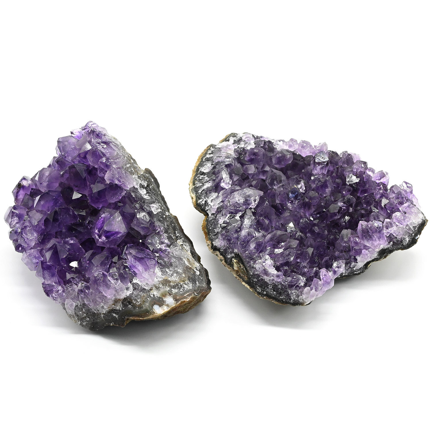 Друза Аметист Бразильский 70*44*37мм, 140-159г .