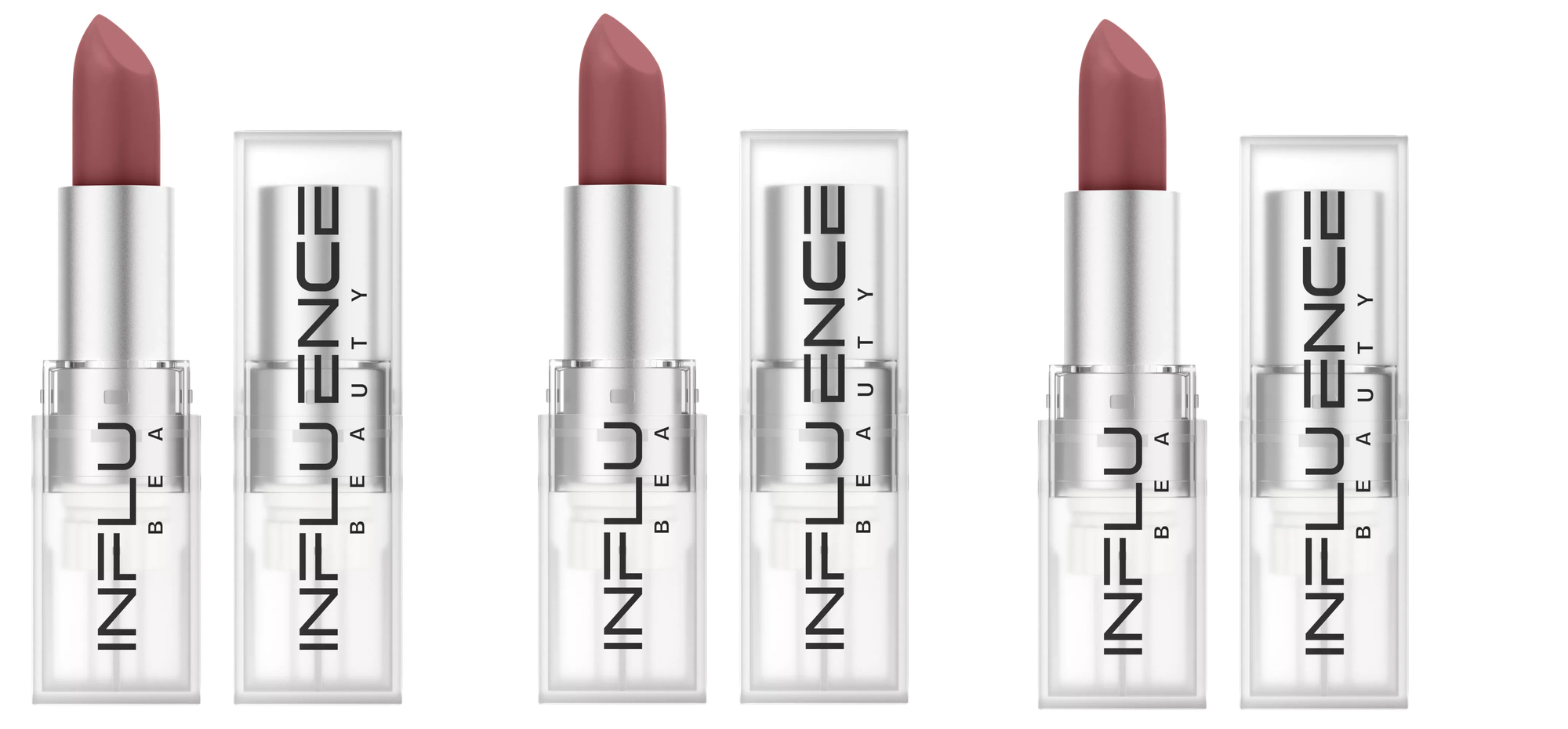 Помада стик Influence Beauty Lipstick тон shade 12 3 шт