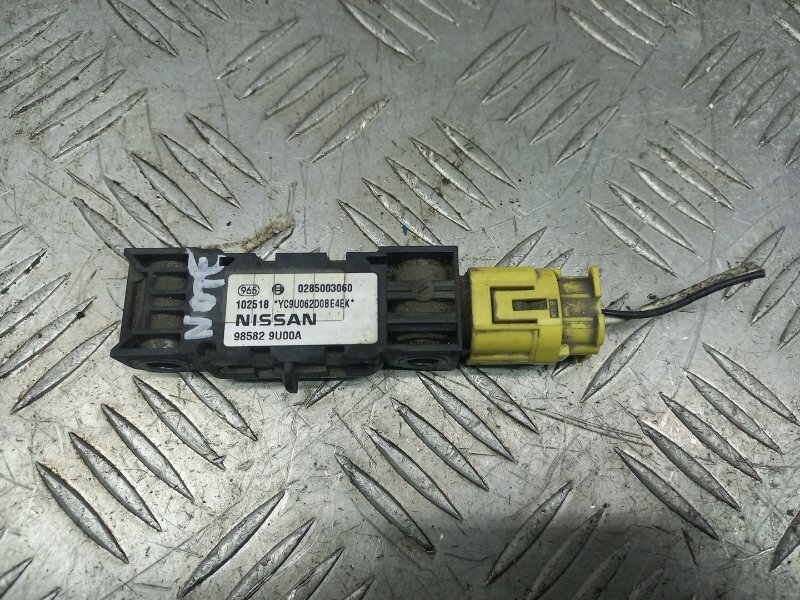 Б/У Датчик AIR BAG Nissan Note 1 E11 / Ниссан Нот 1 E11 1.6 HR16 110Л.С. 2006