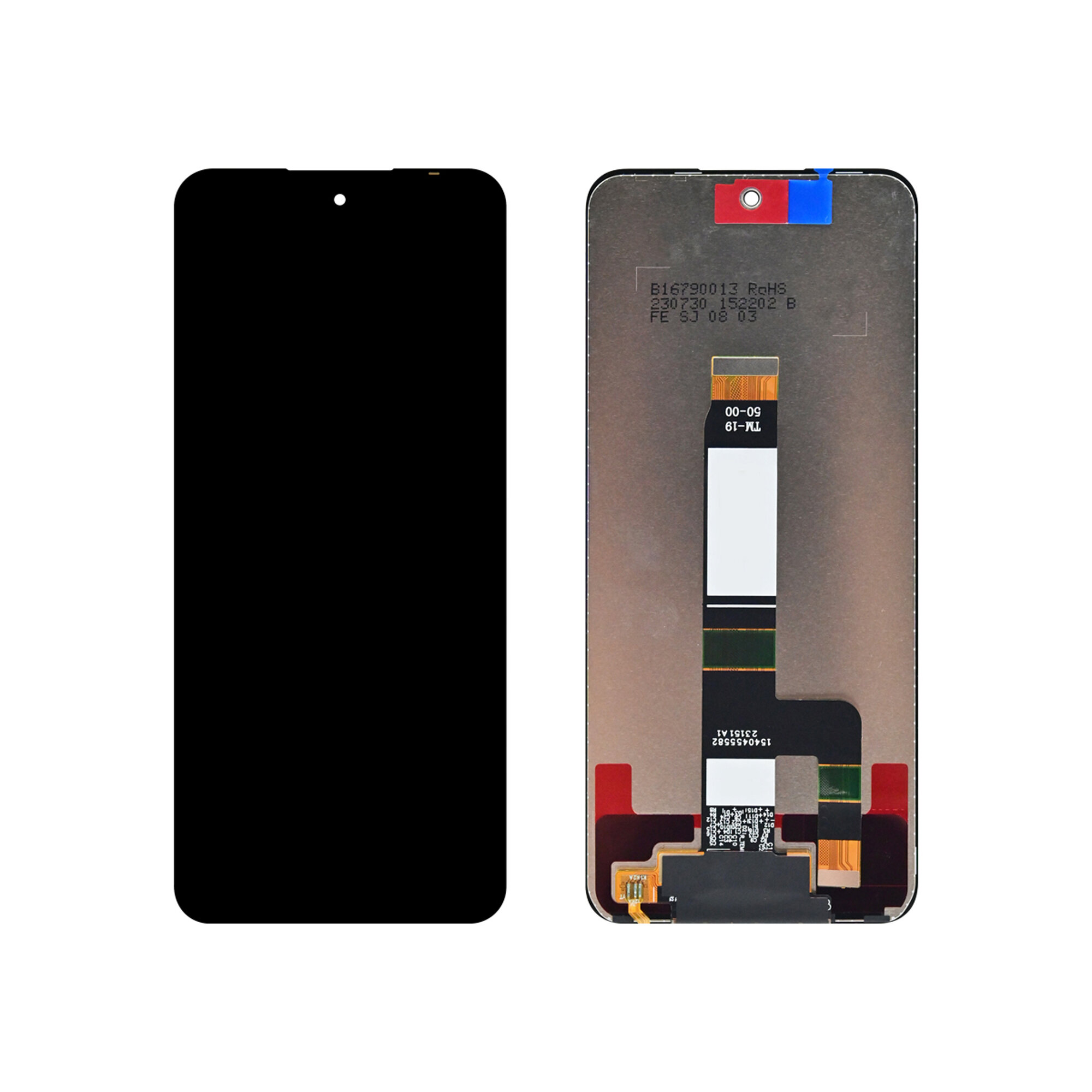 Дисплей (экран) в сборе с тачскрином для Xiaomi Redmi 12 4G, Poco M6 Pro 5G черный (Premium LCD) / 1080x2460