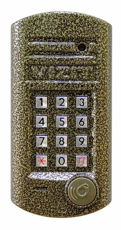 БВД-315FCP Блок вызова с камерой для совместной работы с БУД серий 300/400 (кроме 420М) RF3