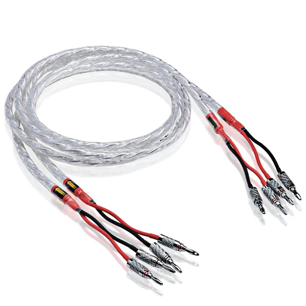 ATAUDIO HIFI посеребренный кабель для динамиков 6N OCC 2 м