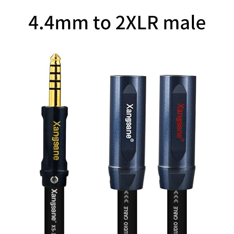 Grey Knight HiFi4.4мм аудиокабель 2XLR 4.4mm to 2XLR male, 1 м