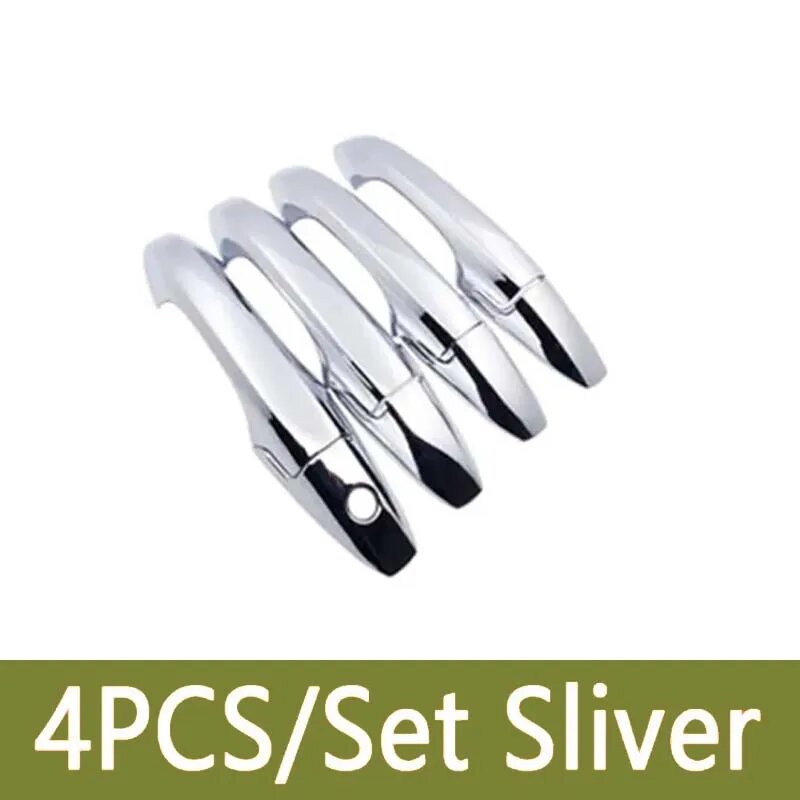 Для Honda CRV CR-V CR V 3 MK3 III 2007 ~ 2011 Накладка на ручку автомобильной дверной ручки Sliver