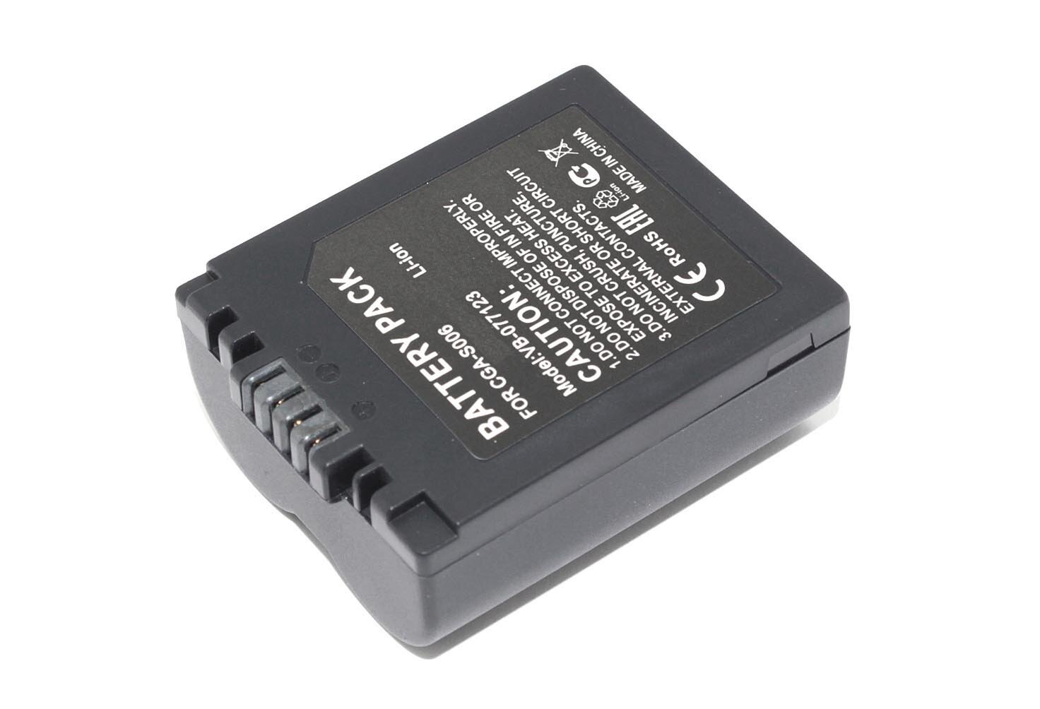 Аккумулятор CGA-S006 для камеры Panasonic Lumix DMC-FZ2 7.2V 1500mAh Li-ion
