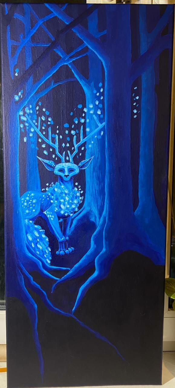 Картина на холсте "Олень"