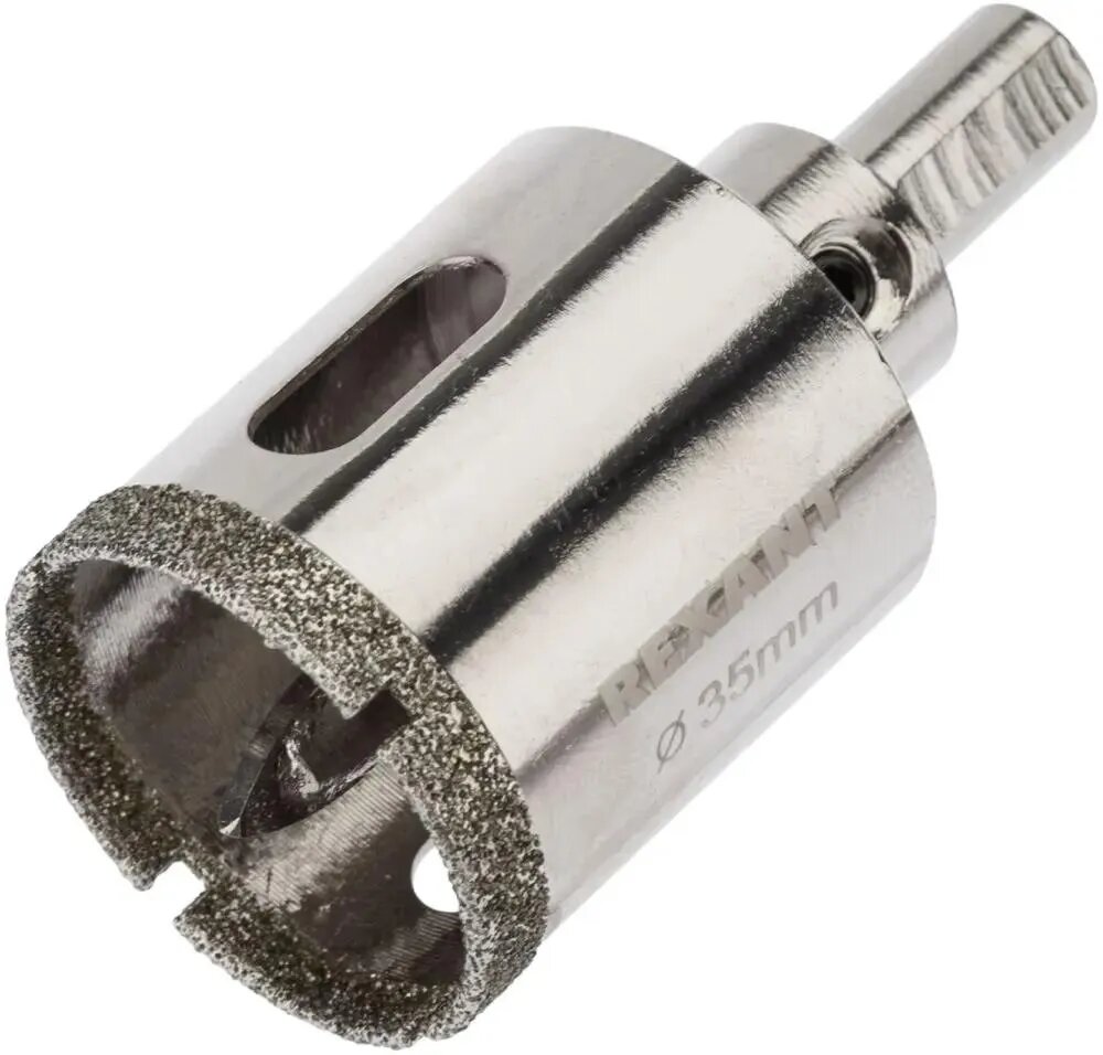 Коронка REXANT 92-0011, по кафелю/стеклу, 35мм, трехгранный