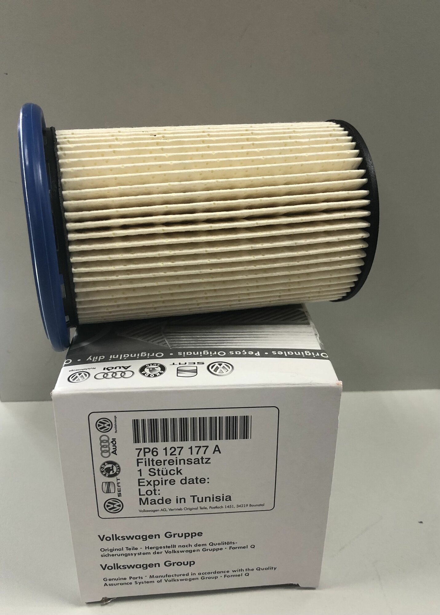 Фильтр топливный VAG 7P6127177A, для Volkswagen Touareg, Porsche Cayenne