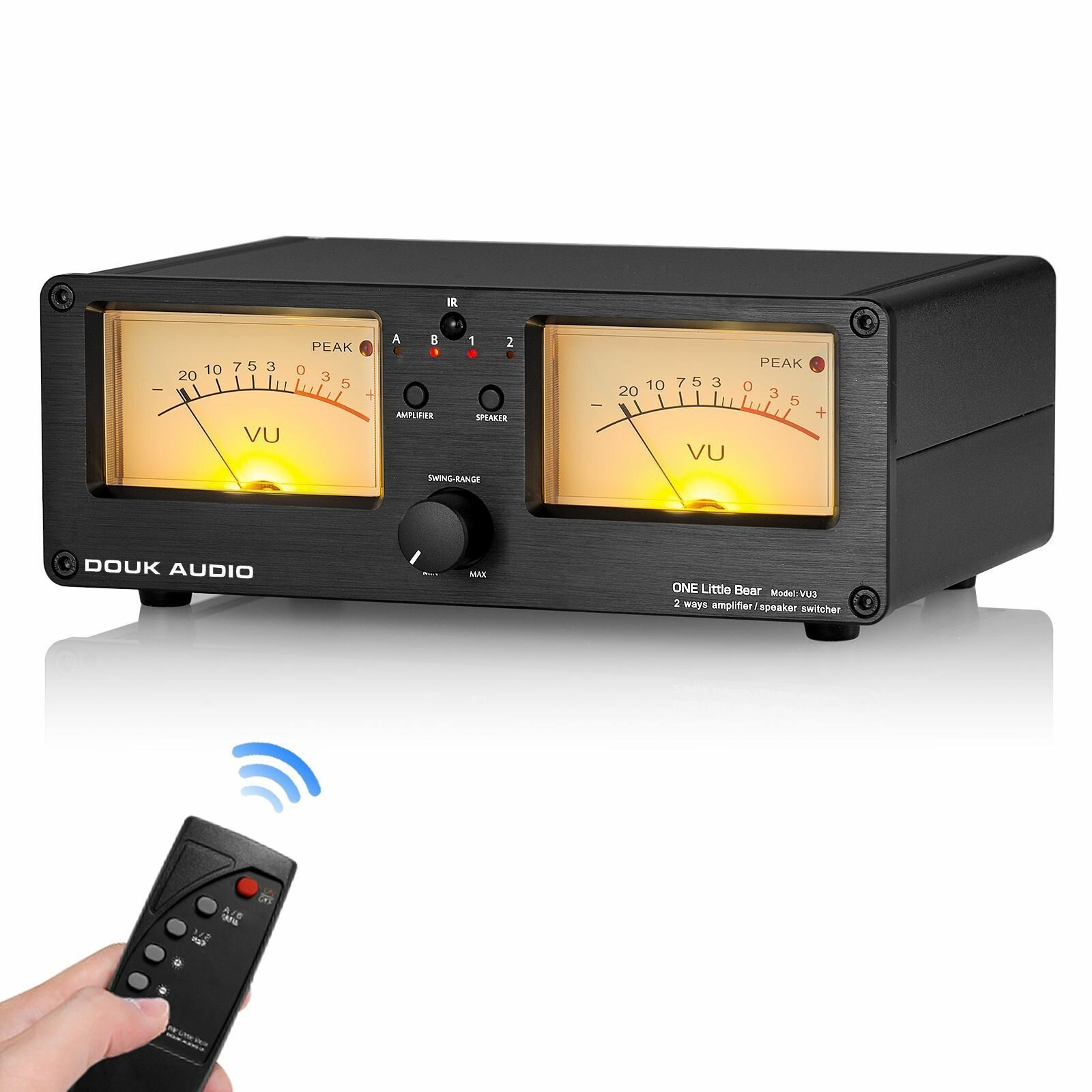 Аксессуар для аудиотехники Douk Audio VU3 Измеритель уровня громкости и устройство переключения звука