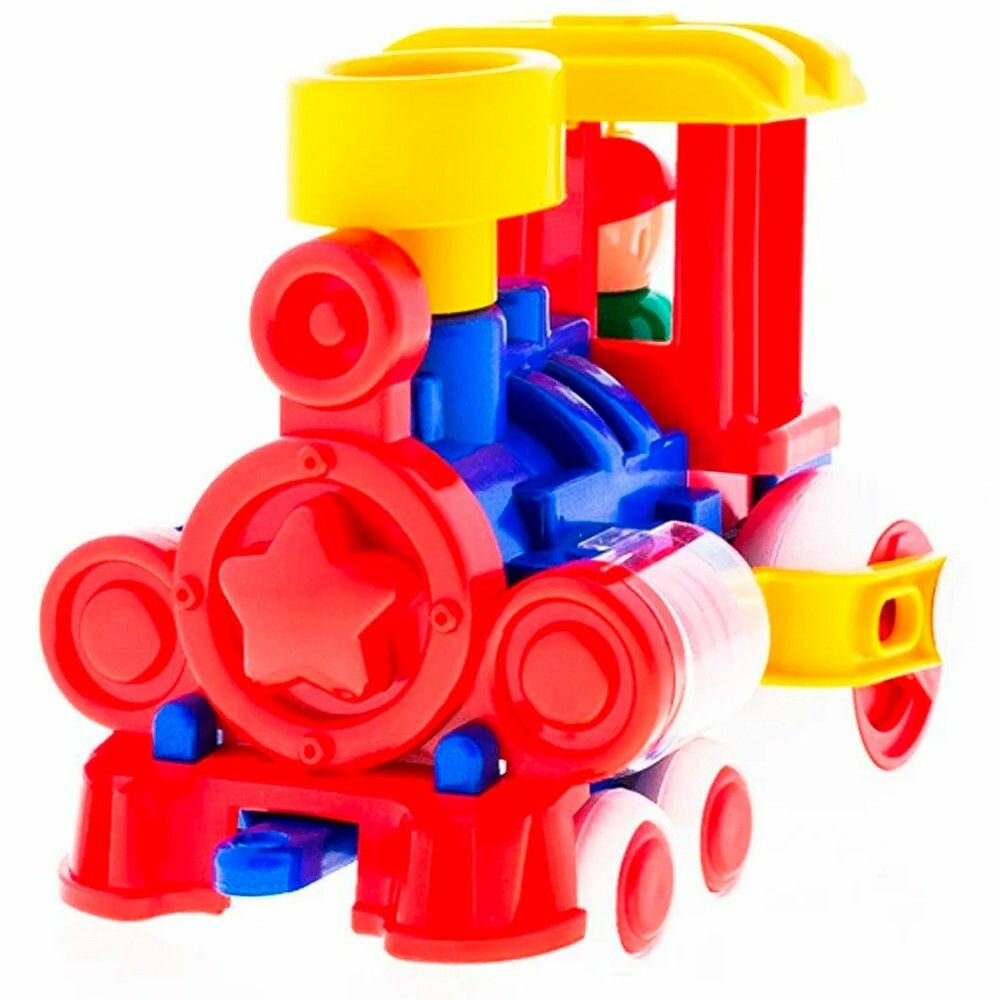 Паровозик Форма Ромашка, серия Детский сад (с-117-ф)