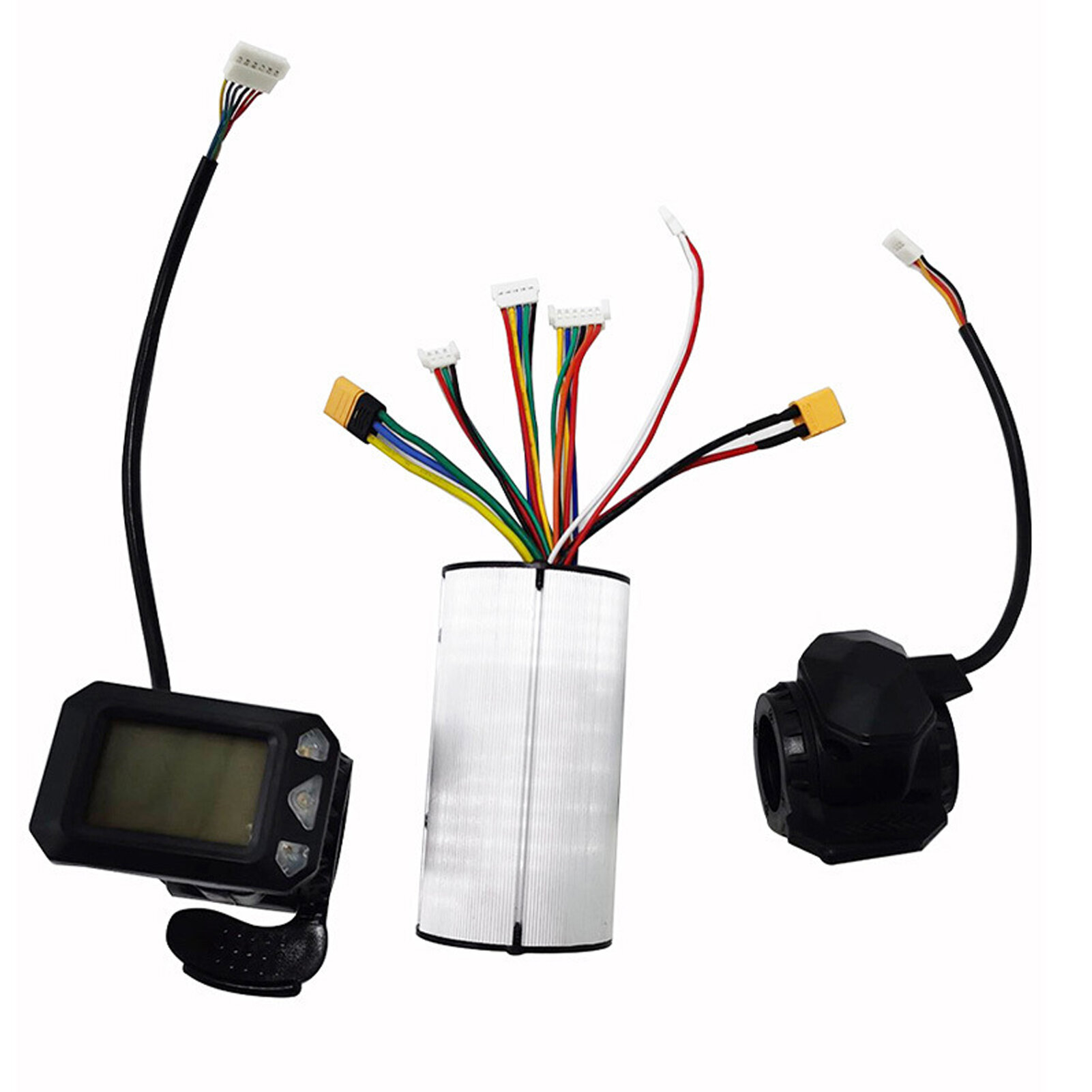 5,5-дюймовый электросамокат, 36 В, контроллер, ЖК-монитор, тормозная система для электросамоката