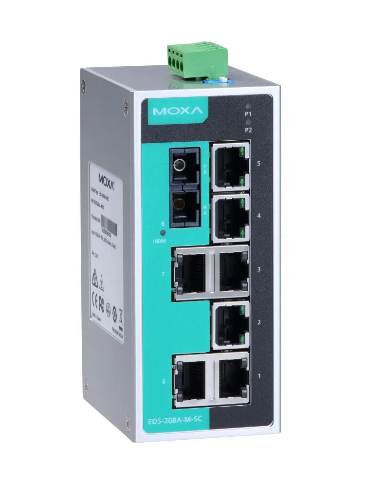 Коммутатор MOXA EDS-208A-M-SC