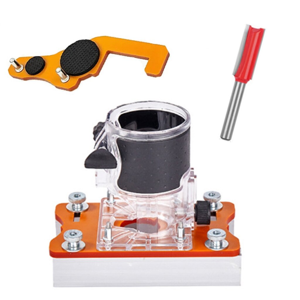 2 в 1 Деревянные Маршрутизаторы База Деревянные Триммеры Маршрутизаторы Инструментальная База Алюминиевые Деревянные Ладони Маршрутизаторы База Маршрутизаторов Долбежный Кронштейн для 6