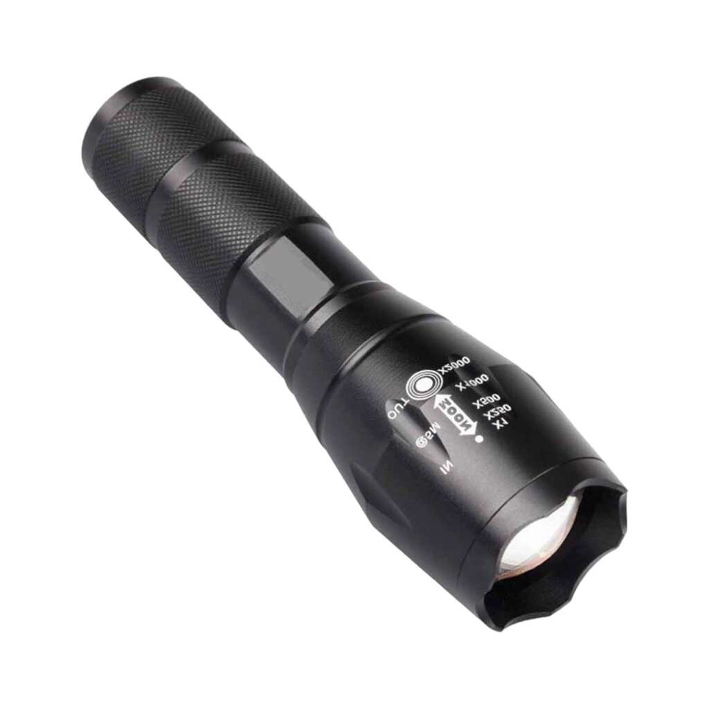 Телескопический зум-блик фиолетовый фонарик USB-фонарик