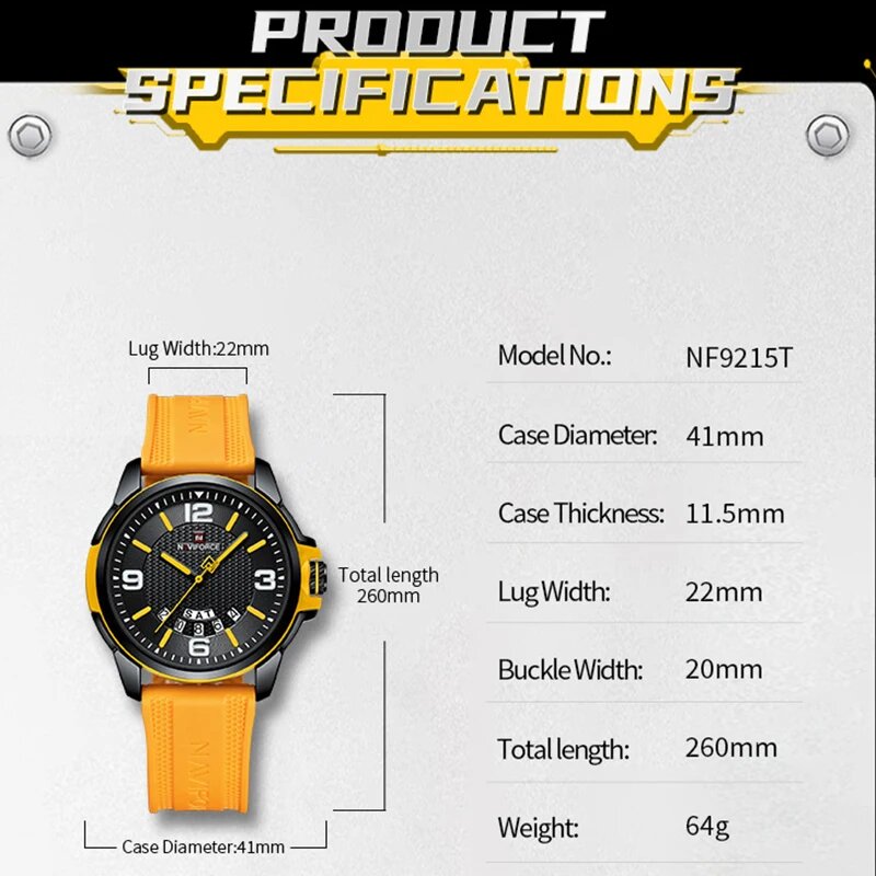 Наручные часы Naviforce — фото 1