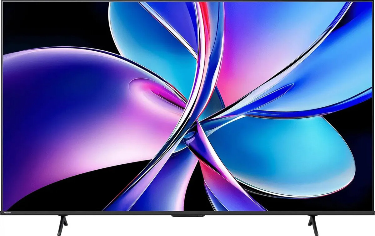 Телевизор Hisense 55E7Q PRO черный, 4K UltraHD, 3840x2160, QLED, Smart TV, Wi-Fi, BT, 144 Гц, VIDAA, Direct LED