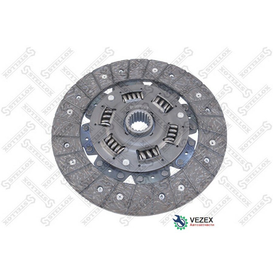 STELLOX 0700072SX диск сцепления!\ Toyota Carina 2.0 87-97/Camry 2.0/2.2 86-01