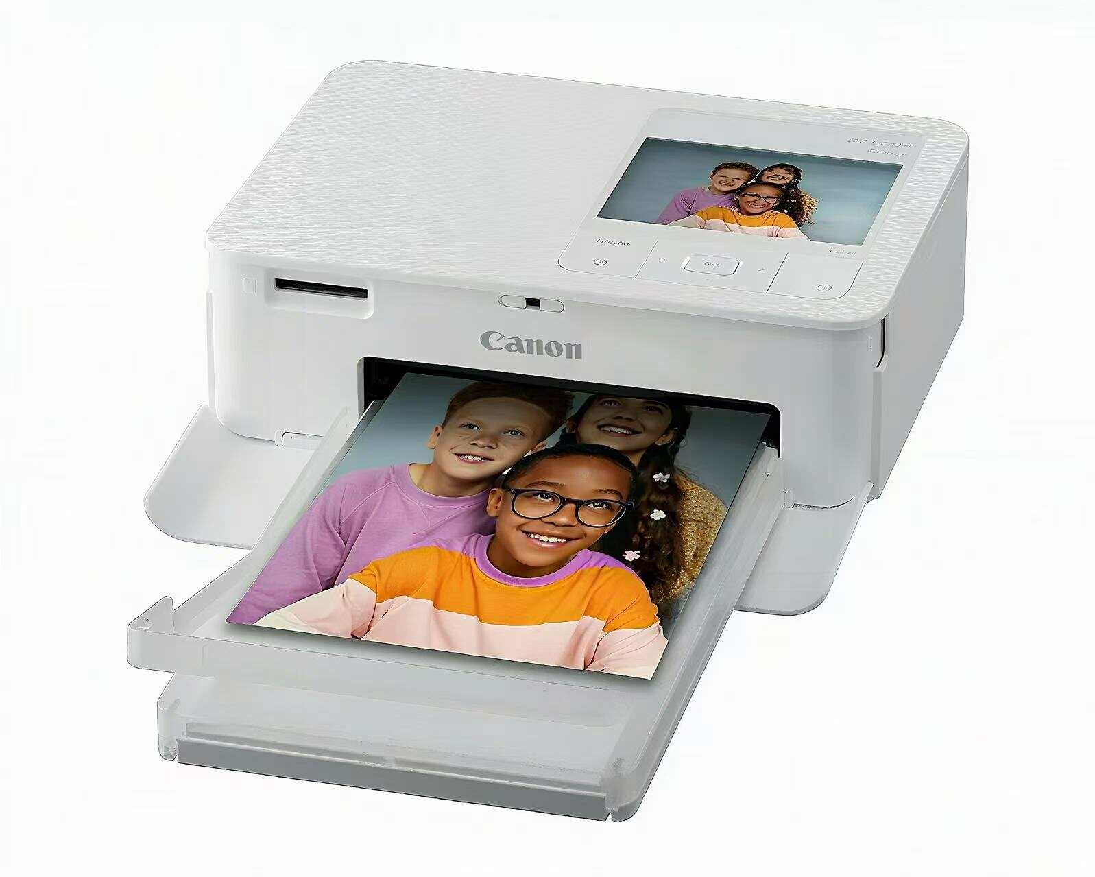 Компактный фотопринтер Canon CP1500 для дома, портативный, для печати с телефона, печать фотографий на документы, белый