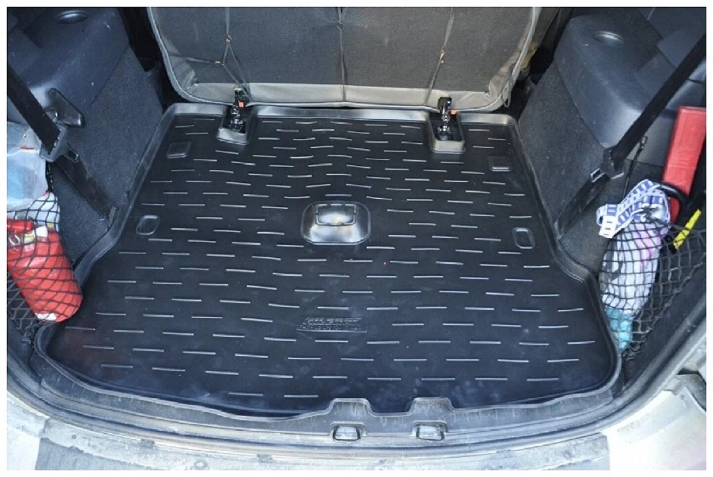 Lada Largus (2012-) модельный коврик в багажник (7 мест, сложен. сид. большой)