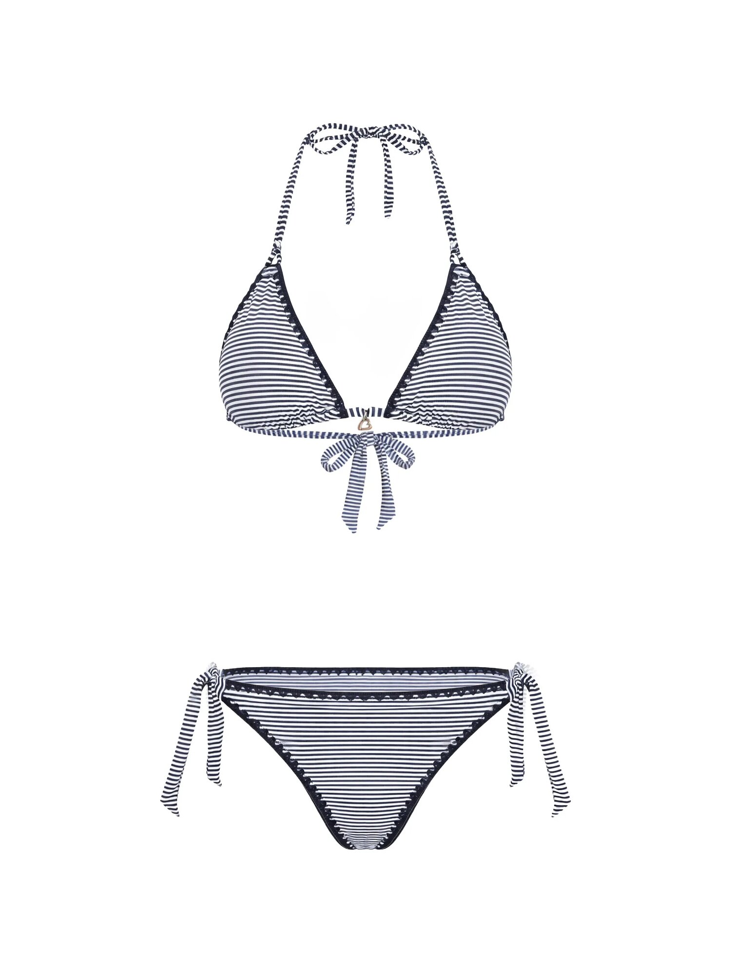 Купальник Striped bikini