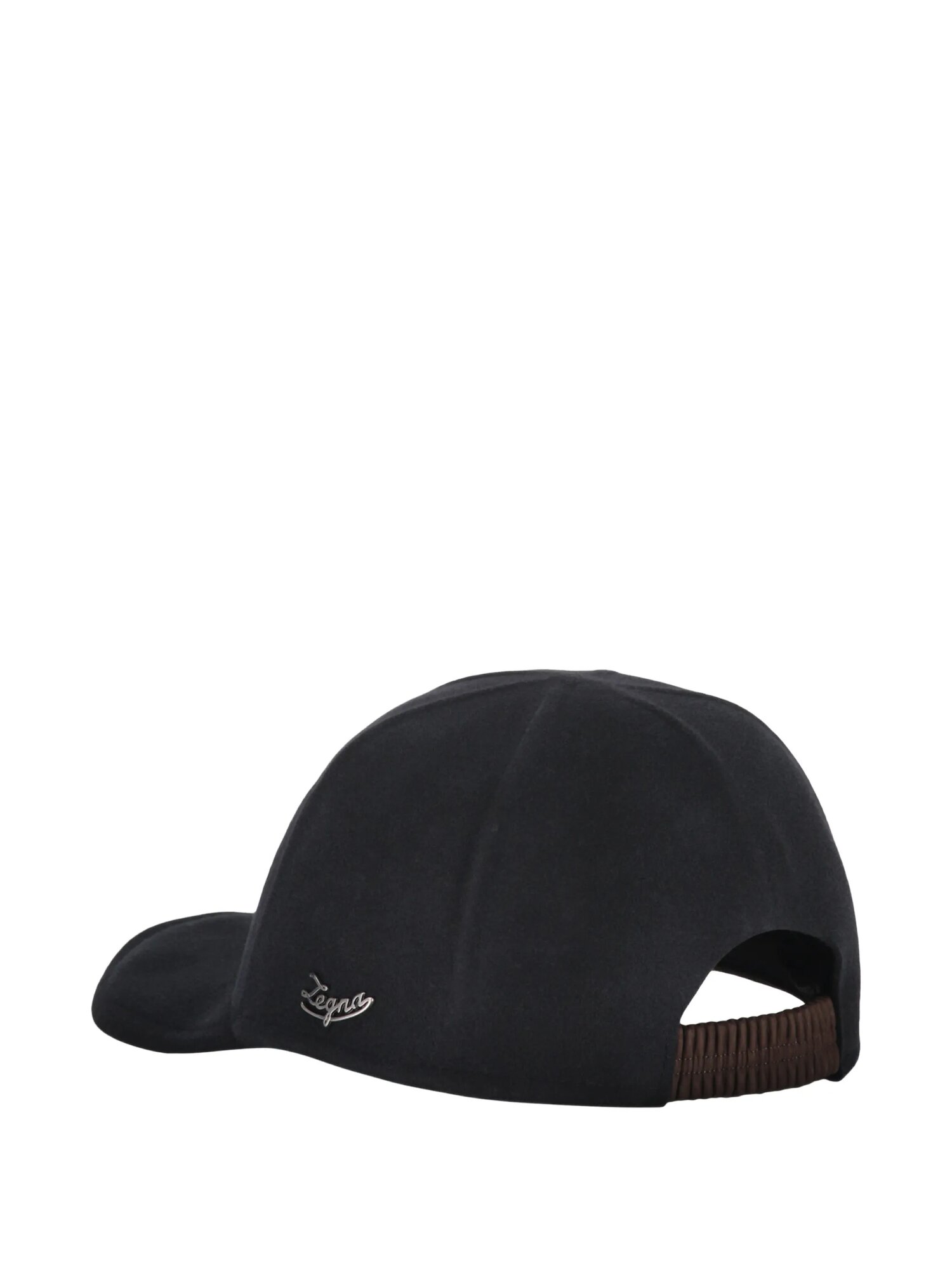 Кепка Ermenegildo Zegna Logo-plaque baseball cap для мальчиков, размер S, черный — фото 1