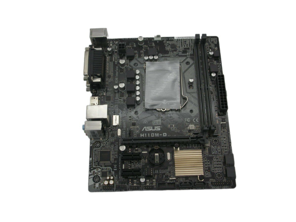 Материнская плата S-1151 ASUS H110M-D REV.1.01, H110/2xDDR4/SATA/Lan/USB3.0/VGA/HDMI/Sb/mATX