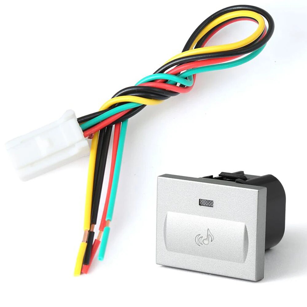 Серебристая автомобильная лампа-радар, противотуманная лампа, обогреватель рулевого колеса, кнопка отопления зеркала для Ford Focus 2 2004-2010 mk2 Transit Music