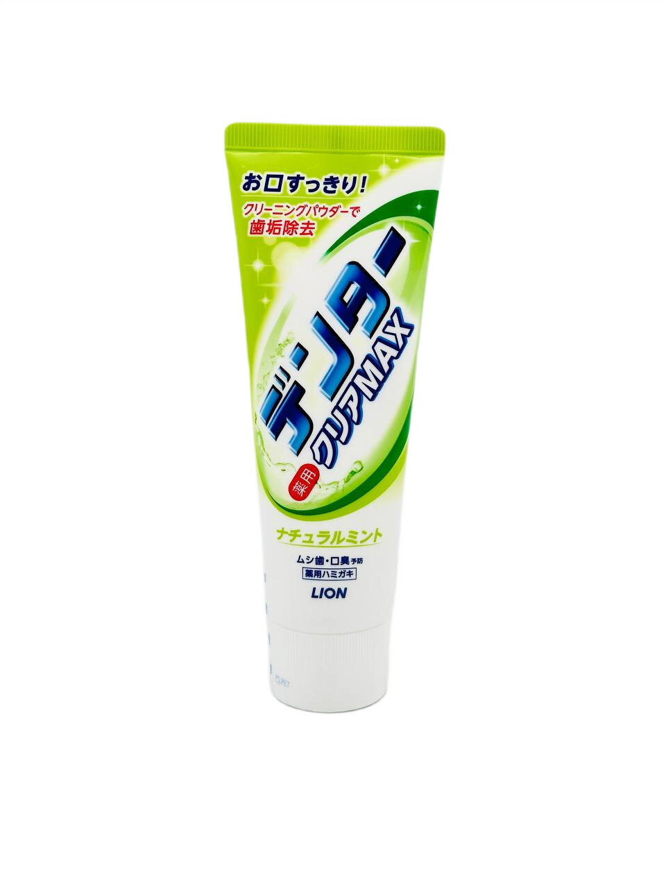 LION Зубная паста Dentor Clear MAX с защитой от кариеса аромат натуральной мяты Natural Mint, 140 гр