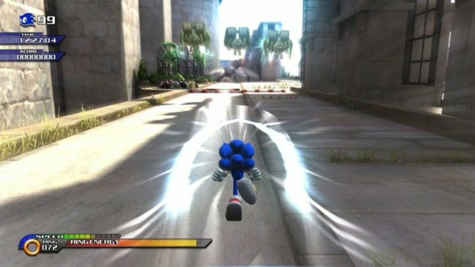 Игра Sega "Sonic Unleashed", для PlayStation 3, Blu-Ray, английская версия — фото 1