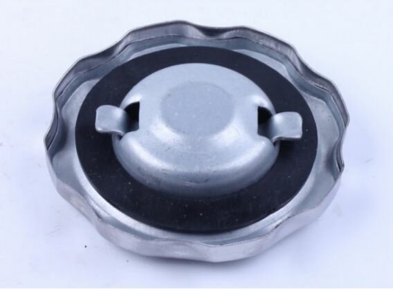 Пробка крышка металлическая бензобака мотоблока, культиватора 168F-2, 183F, 188F, 190F