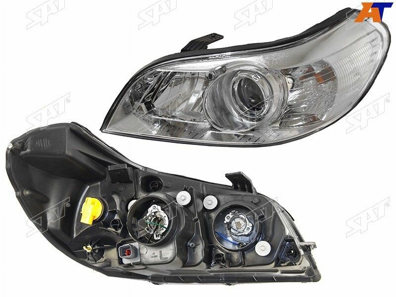 . SAT Фара для CHEVROLET EPICA 06-13 левая мех. корректор