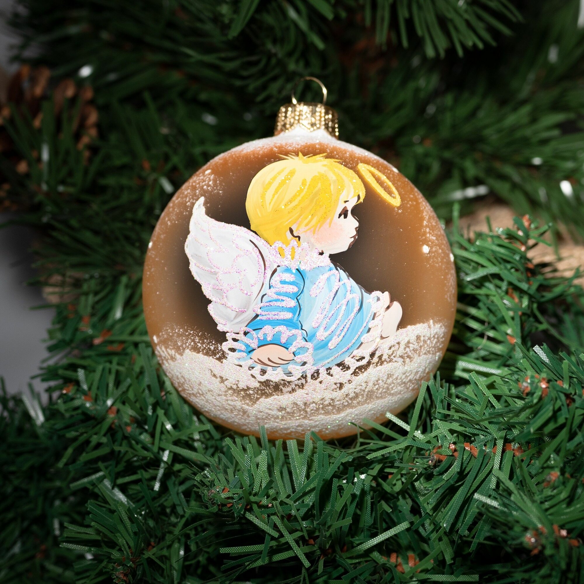 Шар на елку На облаке 8 см