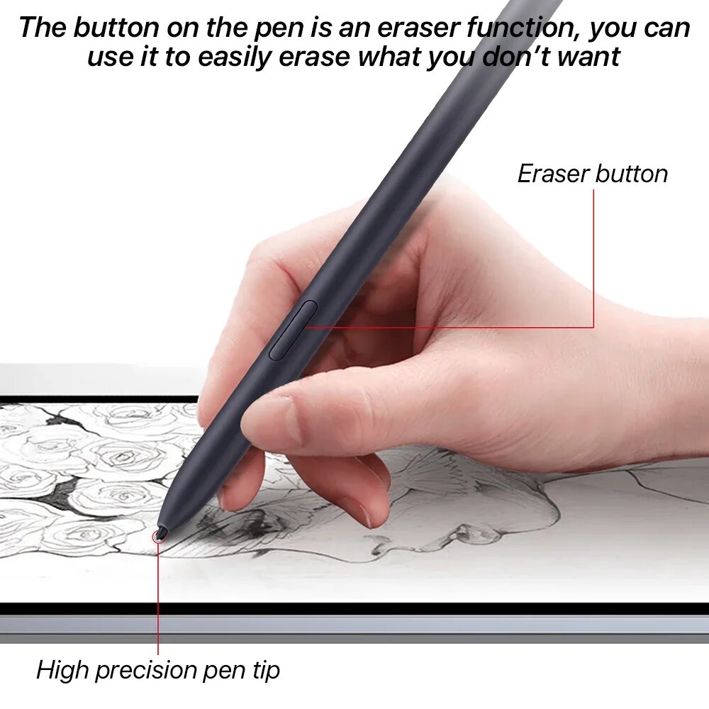 S Pen черный для Samsung Galaxy Tab S6 Lite — фото 1