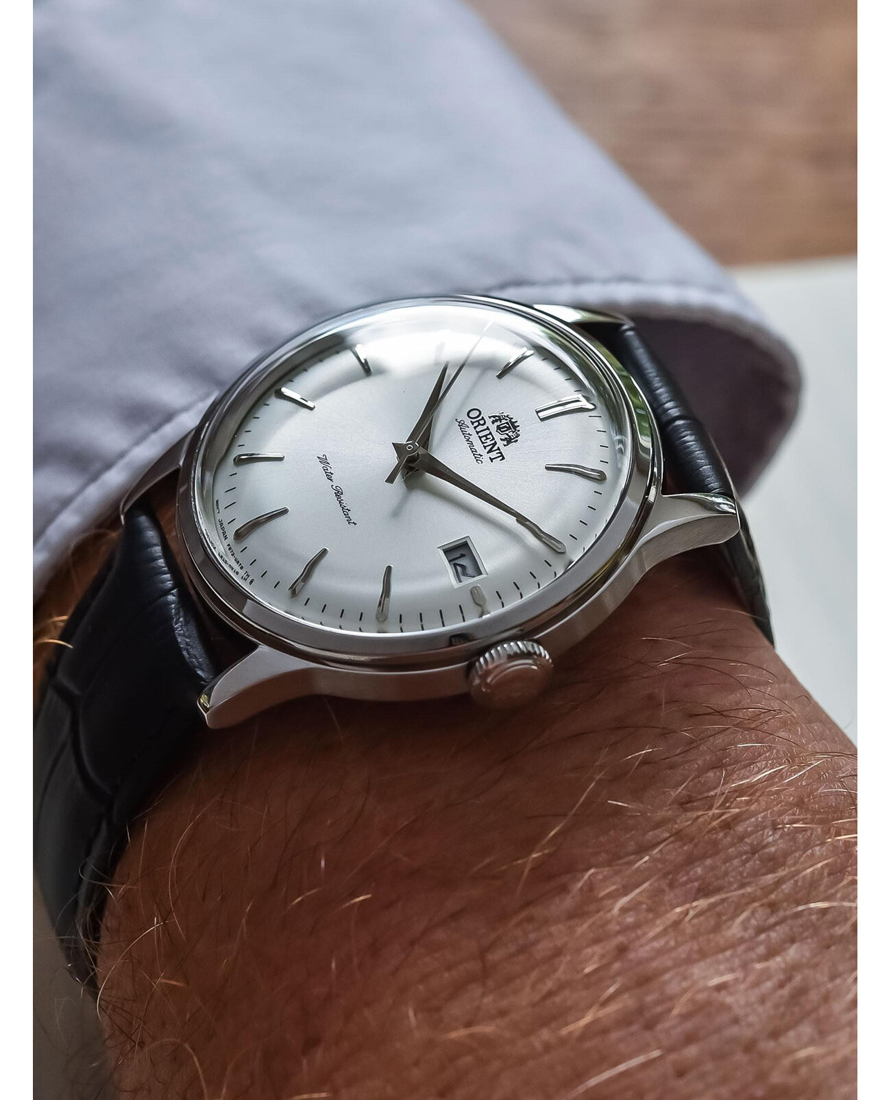 Наручные часы ORIENT Automatic, белый/серебряный/черный — фото 1