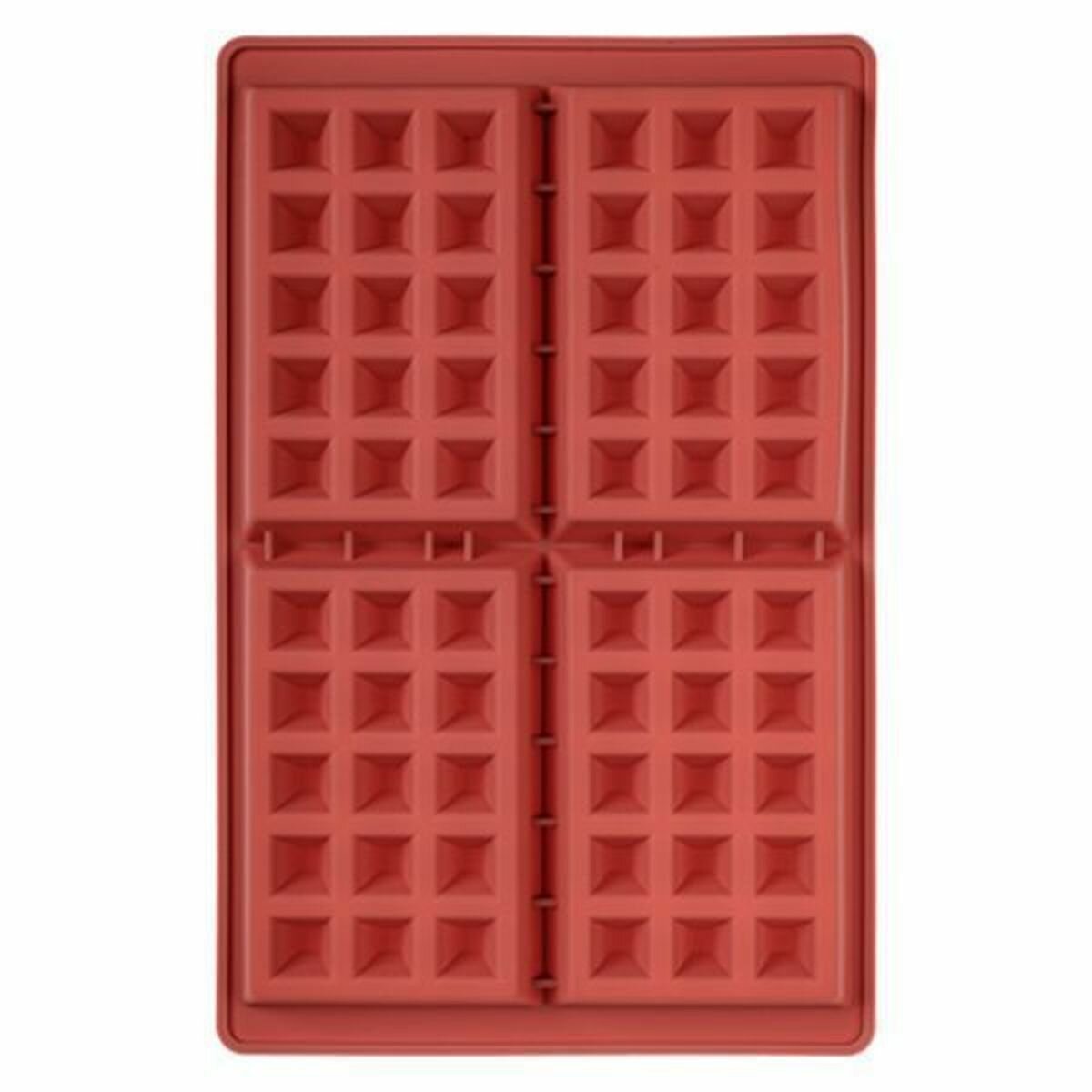 Форма для выпечки вафель, 28,5х18,5х2,3см, силикон Vetta