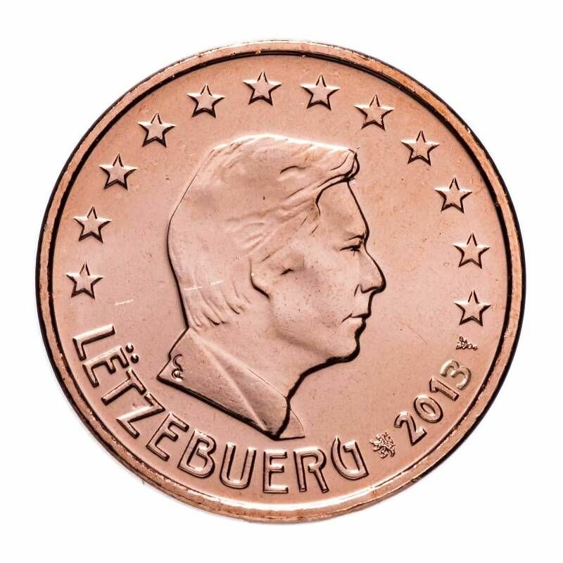 5 евроцентов Люксембурга 2013 г.