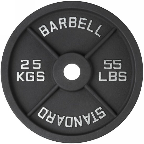 Диск чугунный Victoryfit 51 мм. окрашенный 25 кг