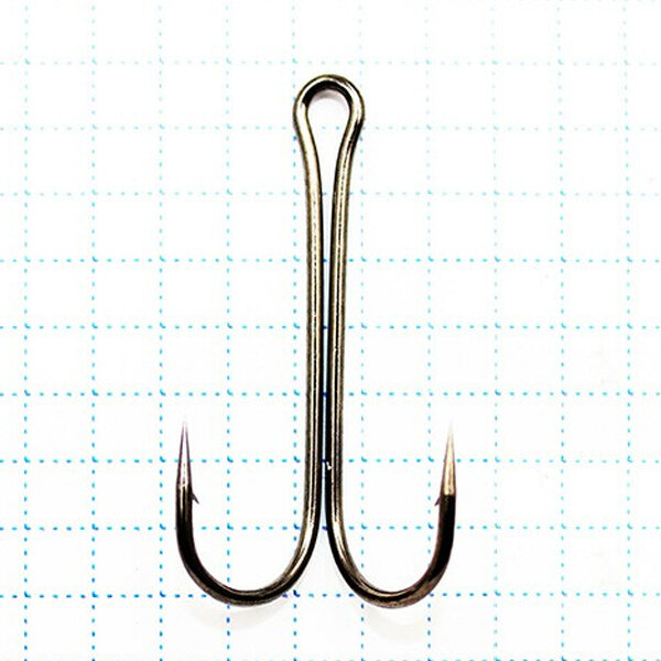 Крючок двойной Koi "Double Hook", размер 1/0, 10 шт