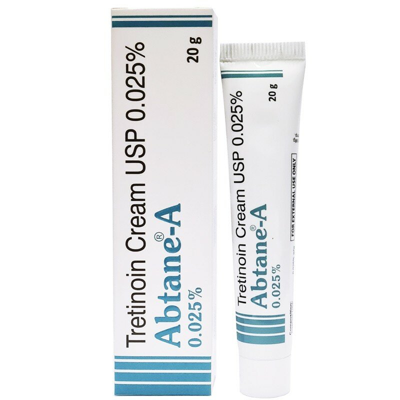 Омолаживающий крем Абтан-А Третиноин, 0,025% (Abtane-A Tretinoin Cream USP), 20 грамм