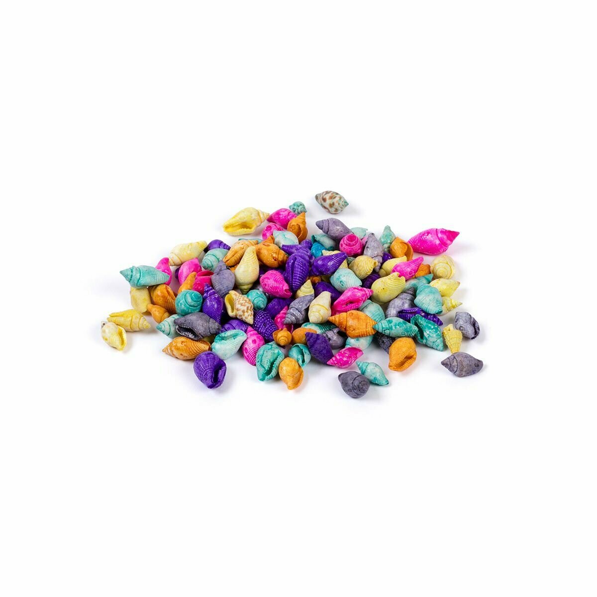 Ракушки морские 100г 6x12мм "Nassa Dyed Asstd" цвет ассорти