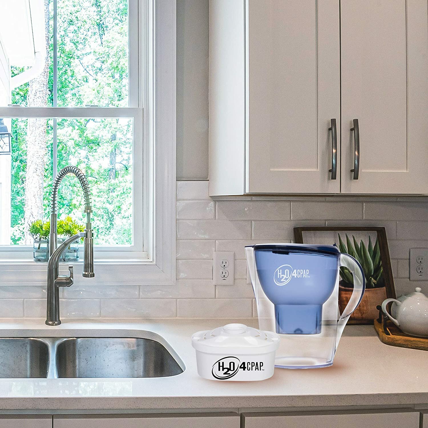 Устройство фильтрации воды WaterQuality cистема фильтрации дистиллированной воды H2O 4 CPAP