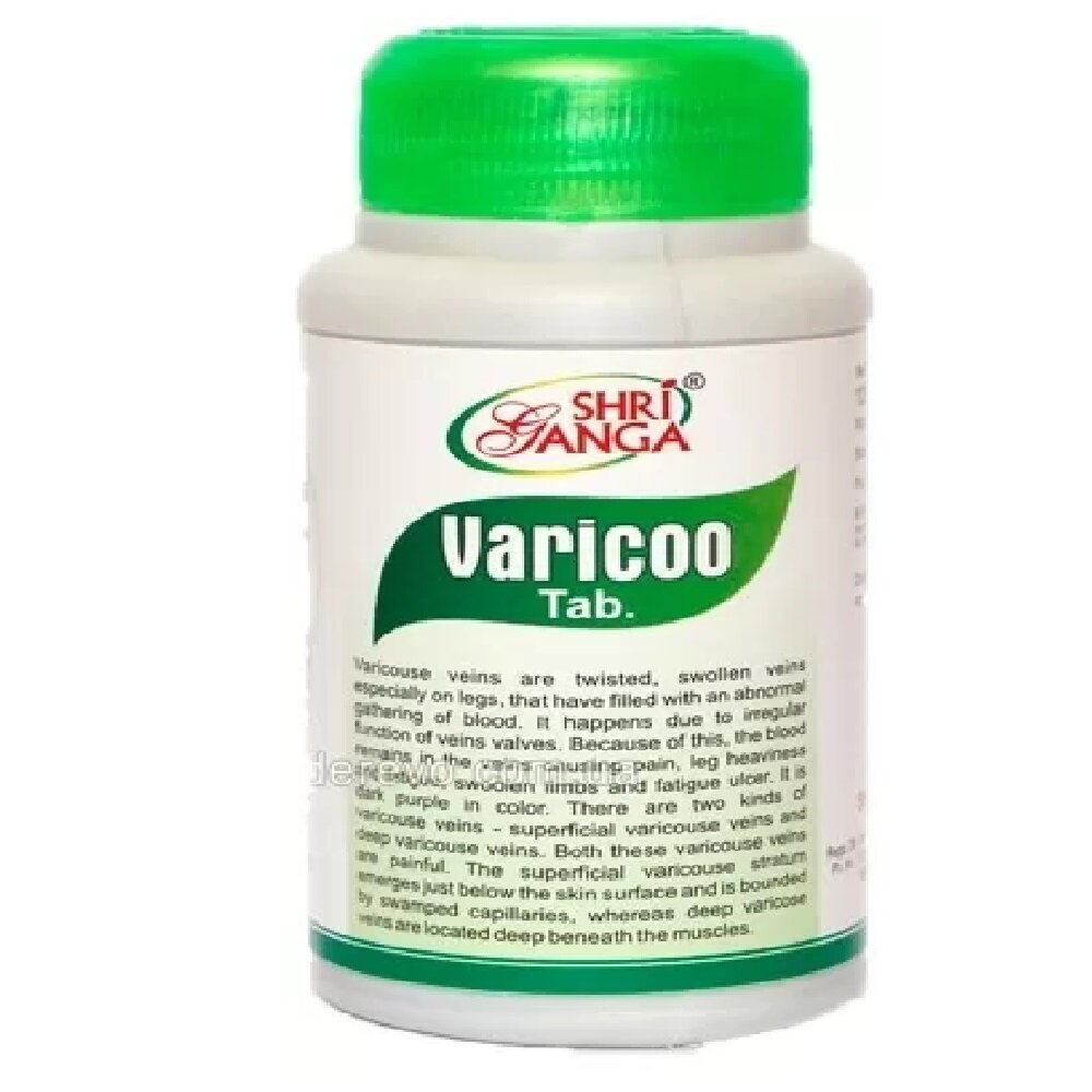 Варико для сосудов, 120 пил по 500 мг (Oxan)