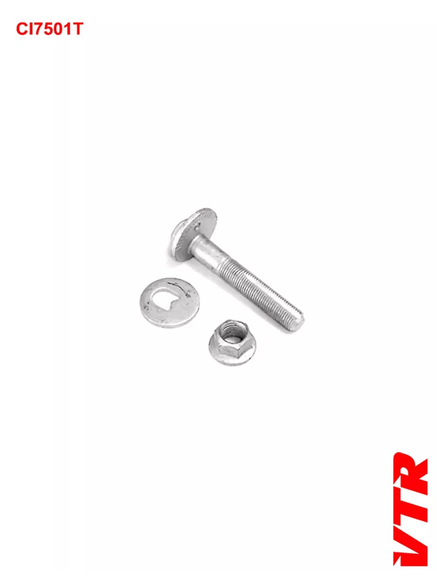 Болт развальный комплект (болт, шайба, гайка) для CITROEN, PEUGEOT, CI7501T, VTR