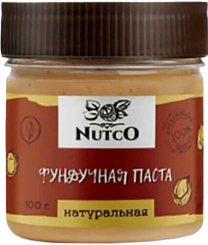 Фундучная паста натуральная Nutco, 100 гр.