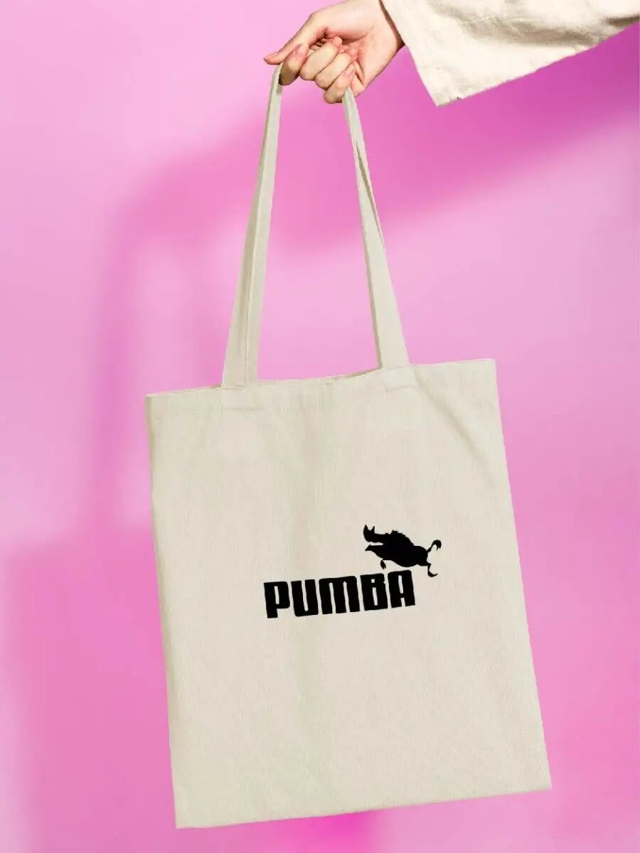 Сумка шоппер  на плечо холщевая с принтом антибренд Гуси