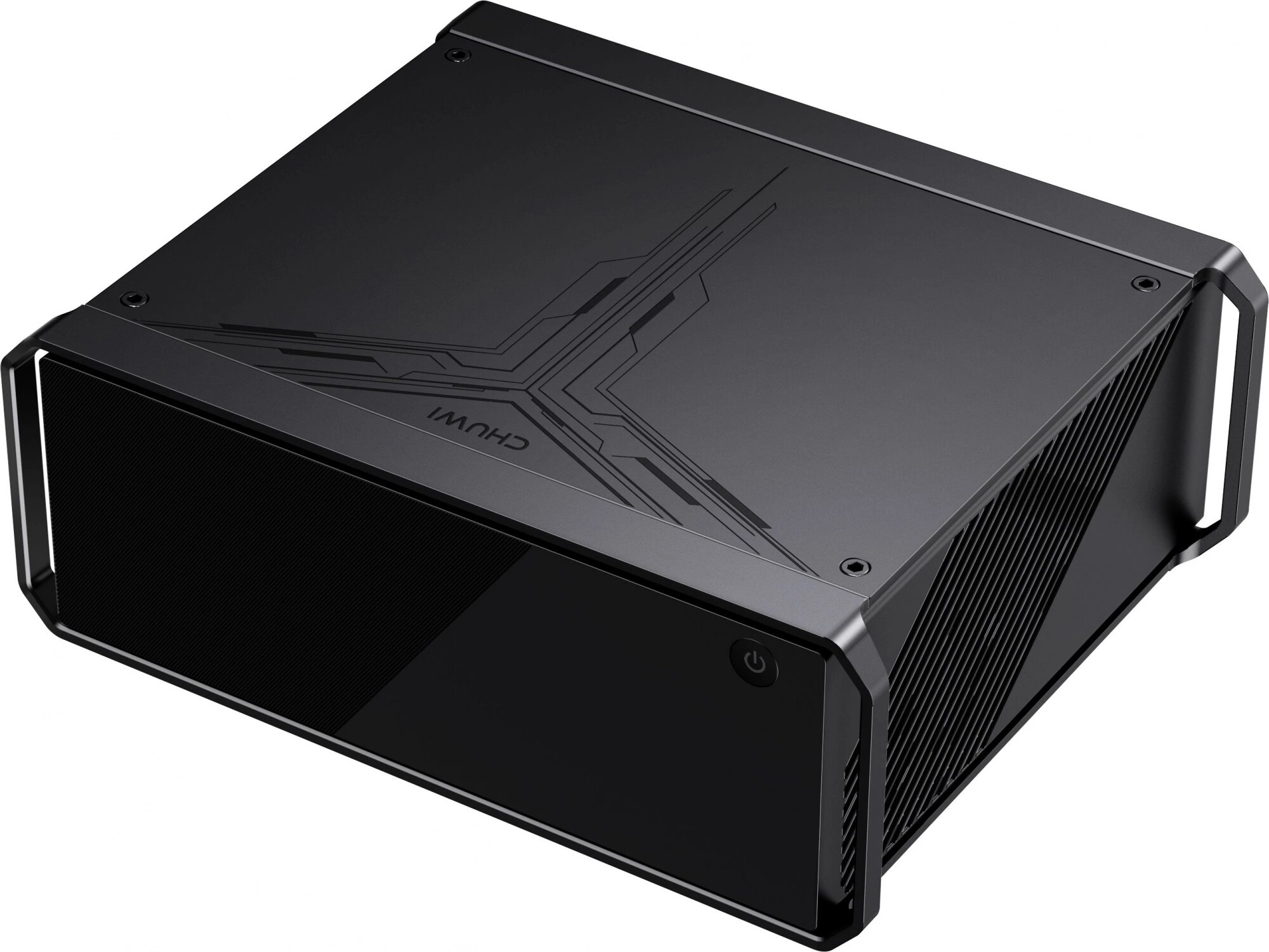 ПК Мини Chuwi CoreBox i5 12450H (2) 16Gb SSD512Gb UHDG Windows 11 Pro 2.5xGbitEth WiFi BT 120W серый/черный