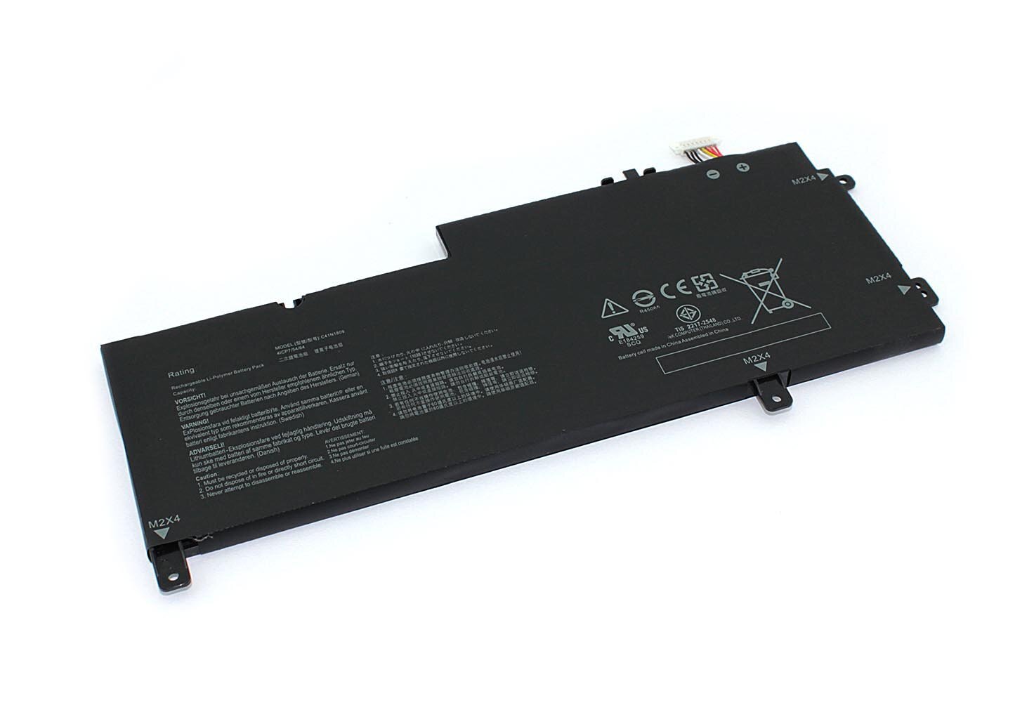 Аккумулятор C41N1809 для ноутбука Asus Zenbook Flip 15 UX562 15.4V 57Wh (3700mAh) черный