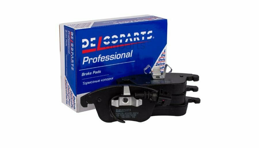DELCOPARTS 19374051 Колодки тормозные передние VW TIGUAN