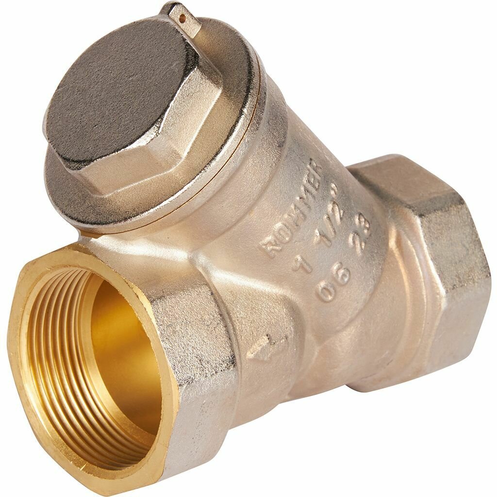 Фильтр грубой очистки ROMMER косой 500 мкр 1 1/2" RFW-0001-000040